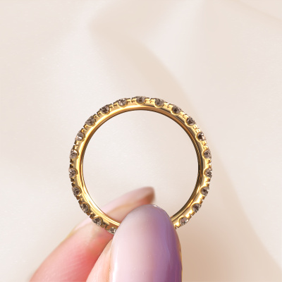 9ct gold eternity ring store