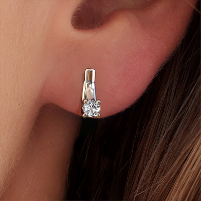 Mia diamond earrings store