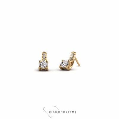 Mia diamond earrings store